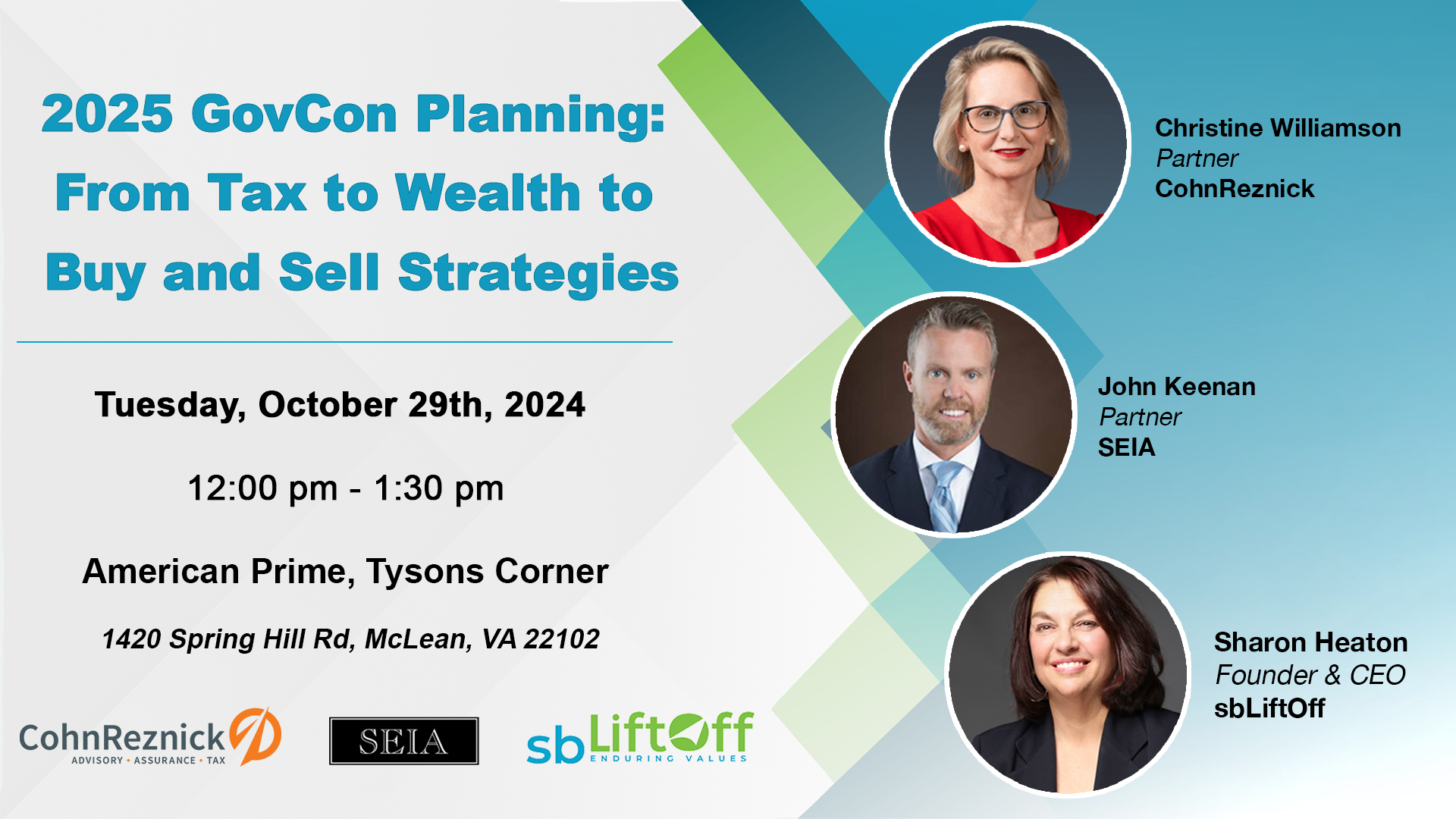 2025 GovCon Planning: From Tax to Wealth to Buy and Sell Strategies